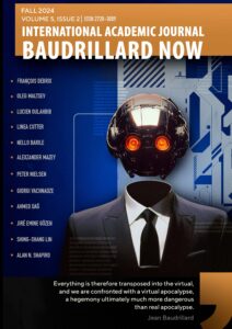 Volume 6. Issue 1 – BAUDRILLARD NOW
